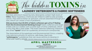 Removing Toxins from the Home – Laundry Detergent and Fabric Softeners ...